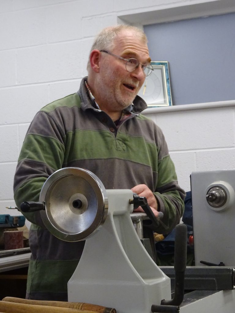 Peter Tree Demonstration Evening 11-Oct-2017 – Trent Valley Woodturners